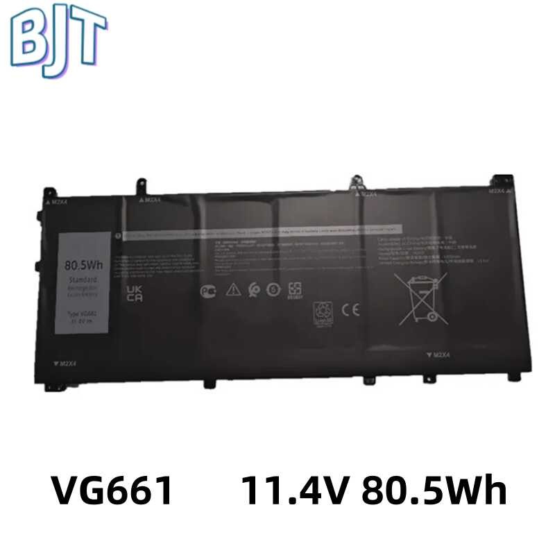 11.4V 6709Mah 80.5Wh Lithium-Ion Laptop Notebook Battery Vg661 For ...