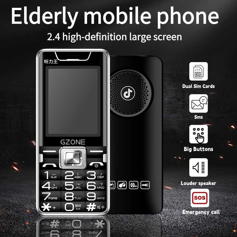 Durable Senior Mobile Phone Quick Dial Big Display Battery Loud Sound ...