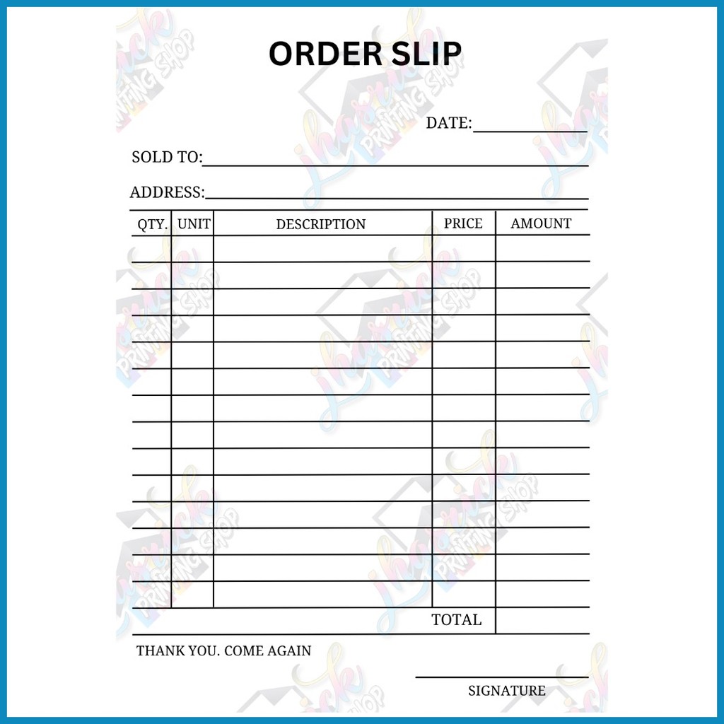 DELIVERY RECEIPT | CUSTOMIZED | GENERIC DELIVERY RECEIPTS (2PLY) (3PLY ...