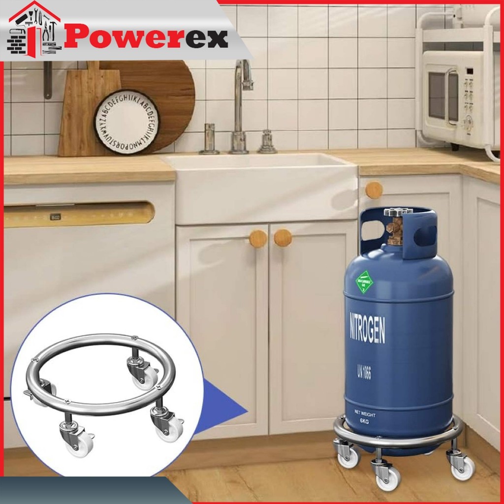 Gas Tank Holder landege Propane Cylinder Base Propane Tank Stand Dolly ...