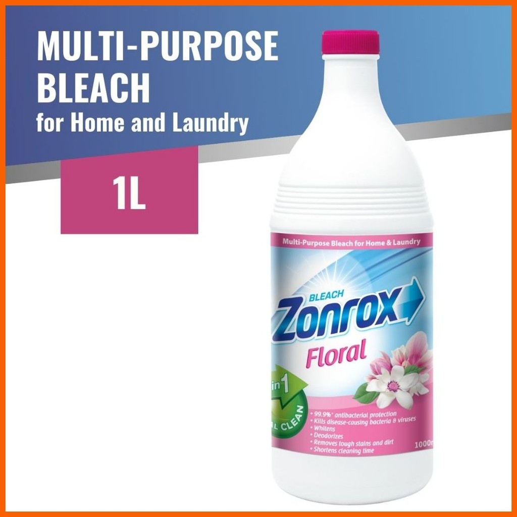 Zonrox Bleach Floral 1 Liter | Shopee Philippines