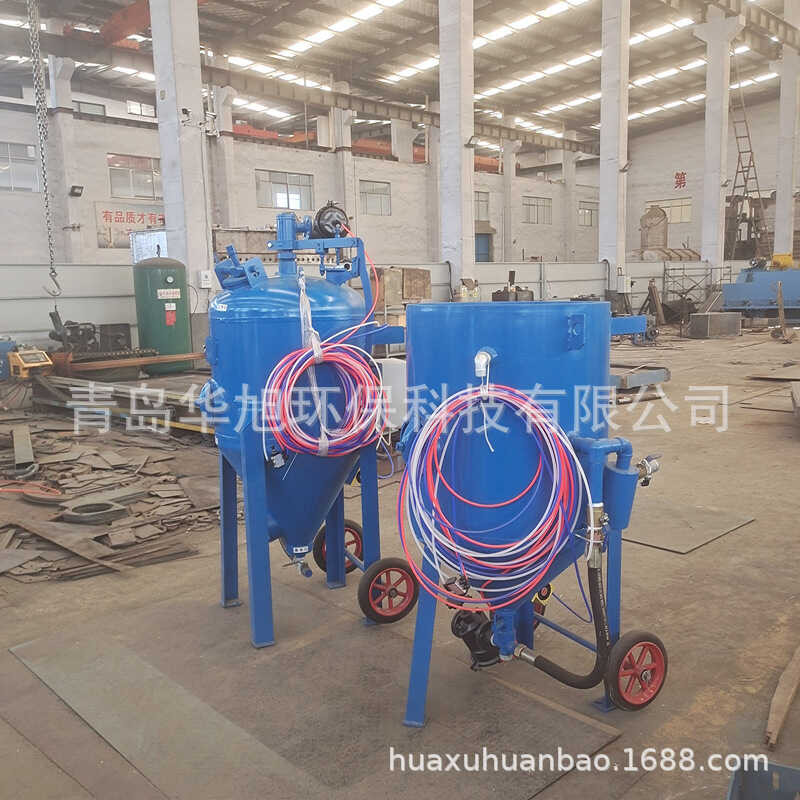 Sandblasting water mobile fully automatic machine, dust-free ...