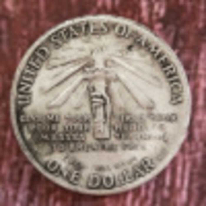 1 US Dollar 1906 Antique White Copper Silver Coin, Foreign Silver ...