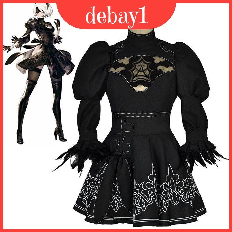 Deluxe Automata Nier 2b Yorha No.2 Full Set Cosplay Costume Occasions ...