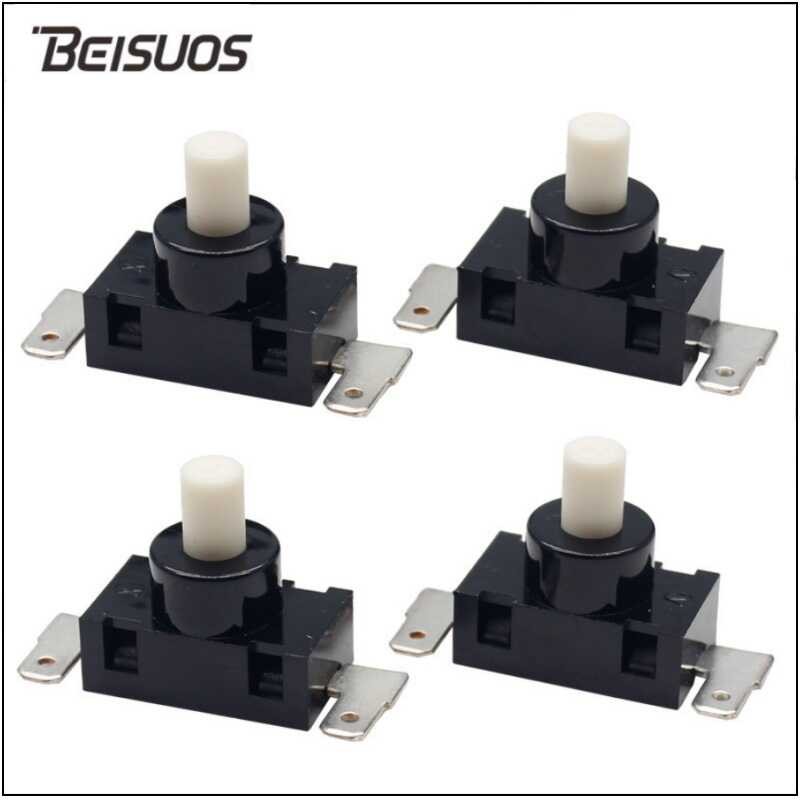 KAG-01A self-locking button switch self resetting 7A 250V electric ...
