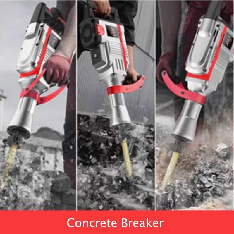 Jack Gt680 4 82 Heavy Duty Demolition Mer Electric Pick Drill Breaker ...