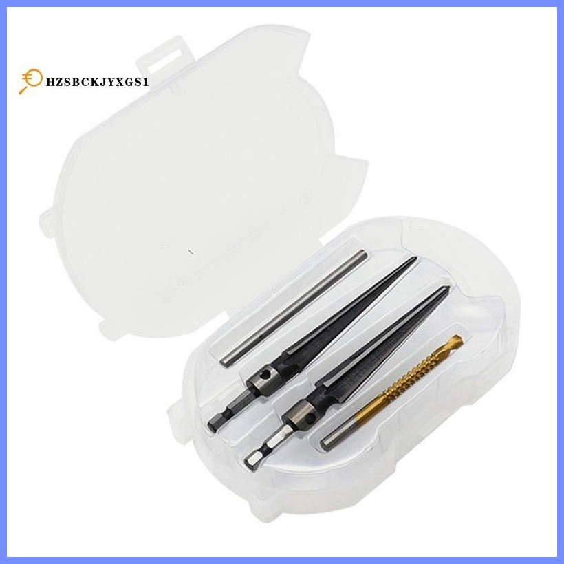 1 Set Handheld Tapered Reamer Set As Shown Bridge Pin Hole Tapered ...