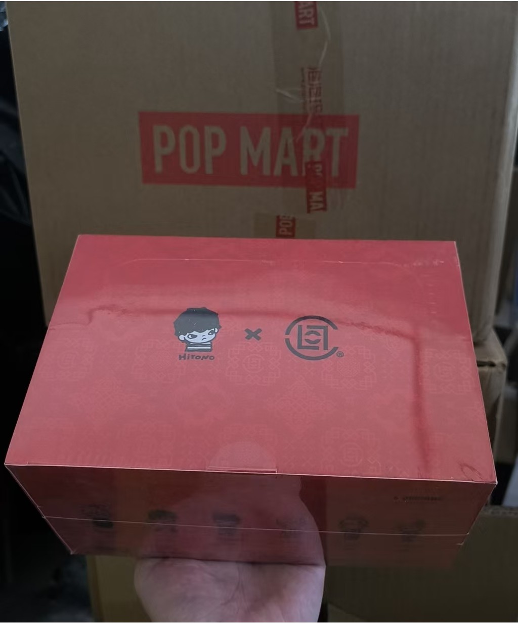 POPMART Hirono × CLOT series hirono v8 A whole box of 6 blind box ...