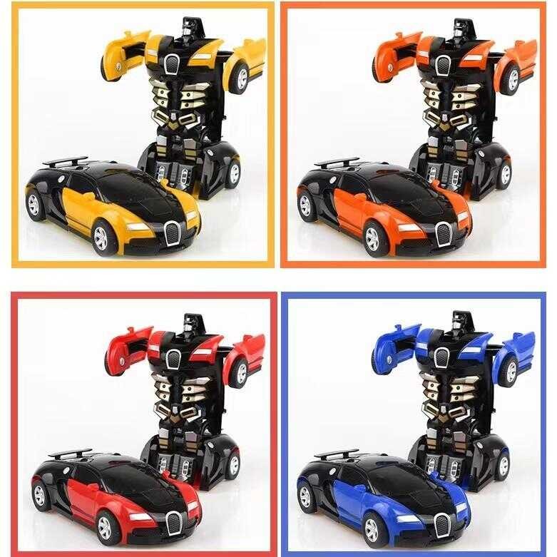Timi baby One step Deformation control Robot Racing car - model na ...