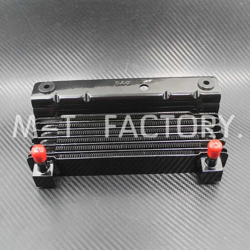 218 Motorcycle Oil Cooler Radiator Water Tank Para Sa Harley Touring ...