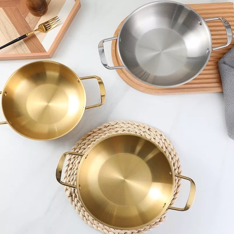 Korean Gold Pot Ramen Pot Instant Noodle Pot Stainless Steel Various ...