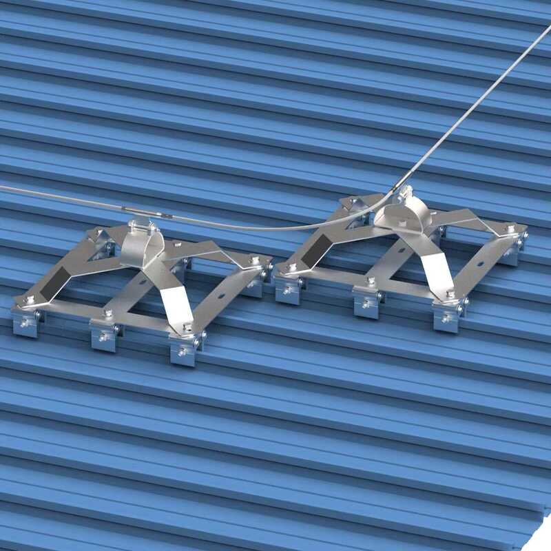 EN Standard Personal Fall Arrest Equipment Fall Cable Horizontal ...