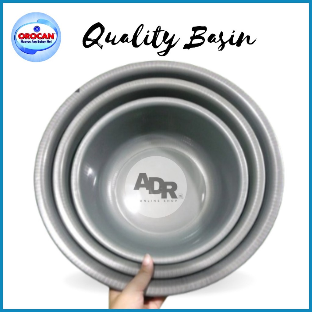 Heavy Duty Orocan Laundry Basin / Palanggana Multipurpose Utility tub ...