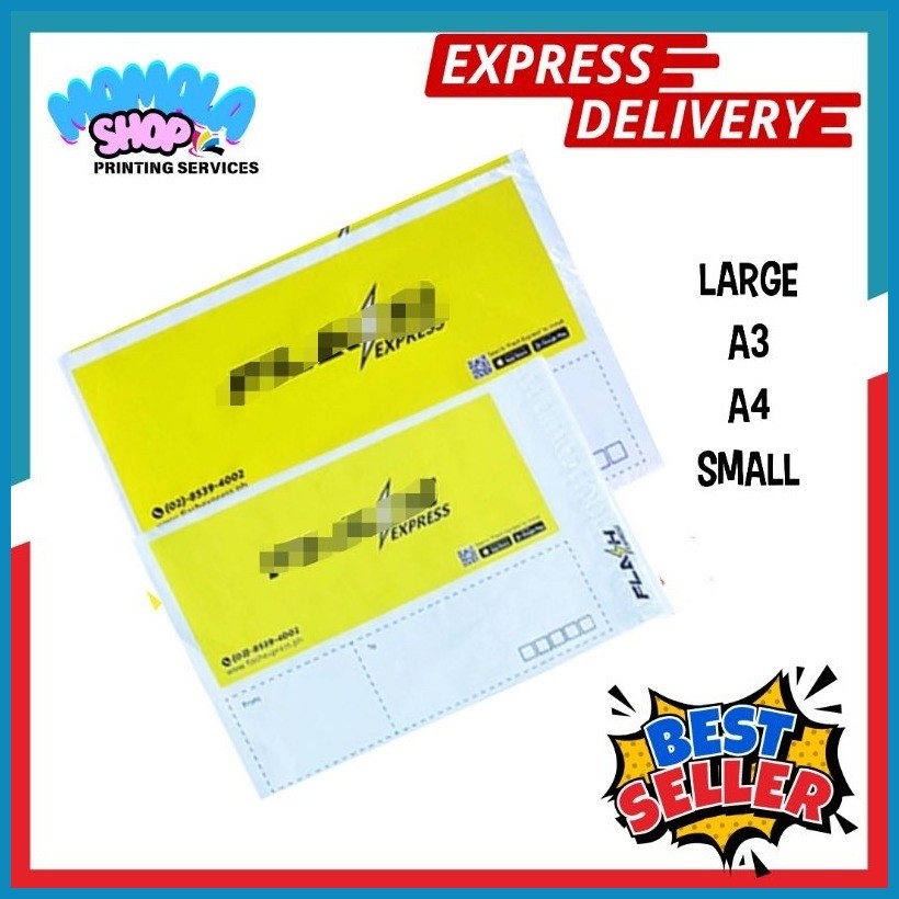 COURIER SELF ADHESIVE KIDLAT WITH LOGO | Shopee Philippines