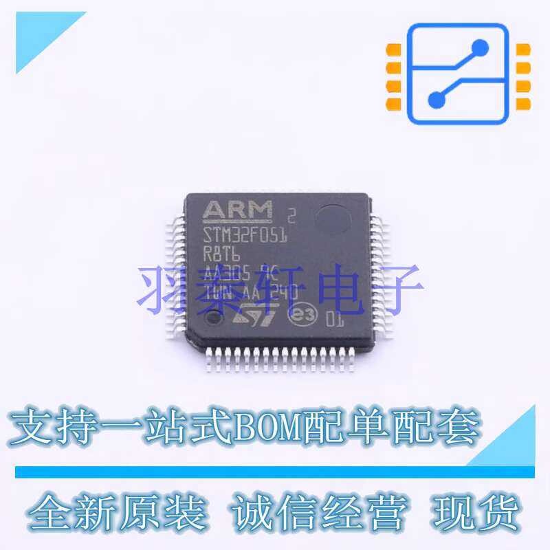 A new original chip microcontroller (MCU/MPU/SOC) STM32F051R8T6TR LQFP ...