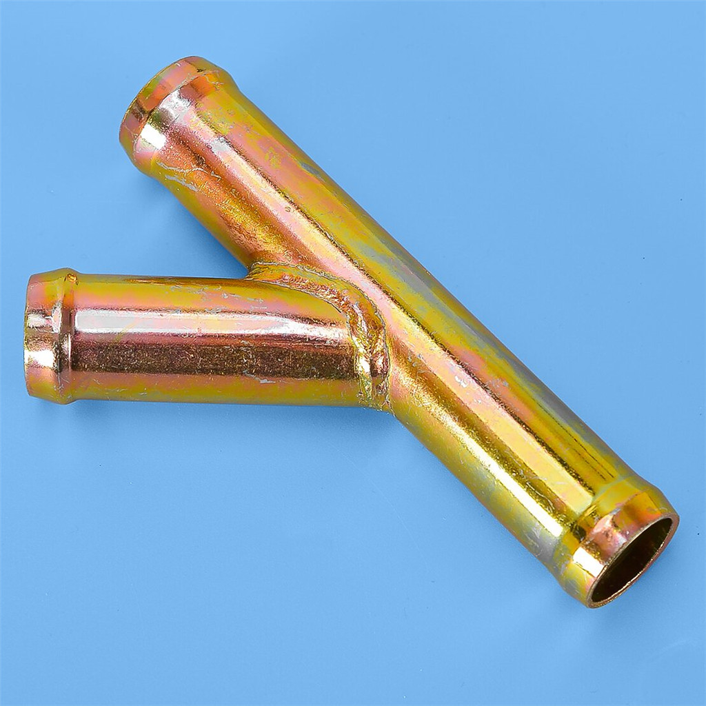 18mm x 18mm x 18mm Y Wye Heater Hose Fitting Coolant Pipe Connector ...