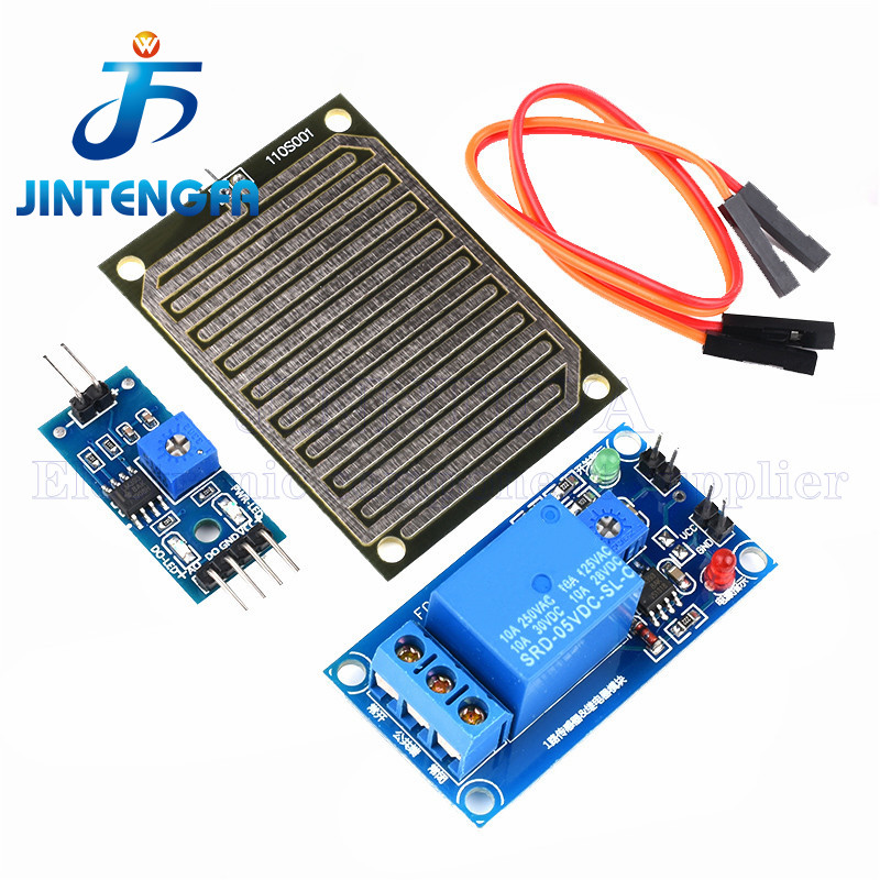 Snow Raindrops Detection Sensor Module Rain Weather Module Humidity For ...