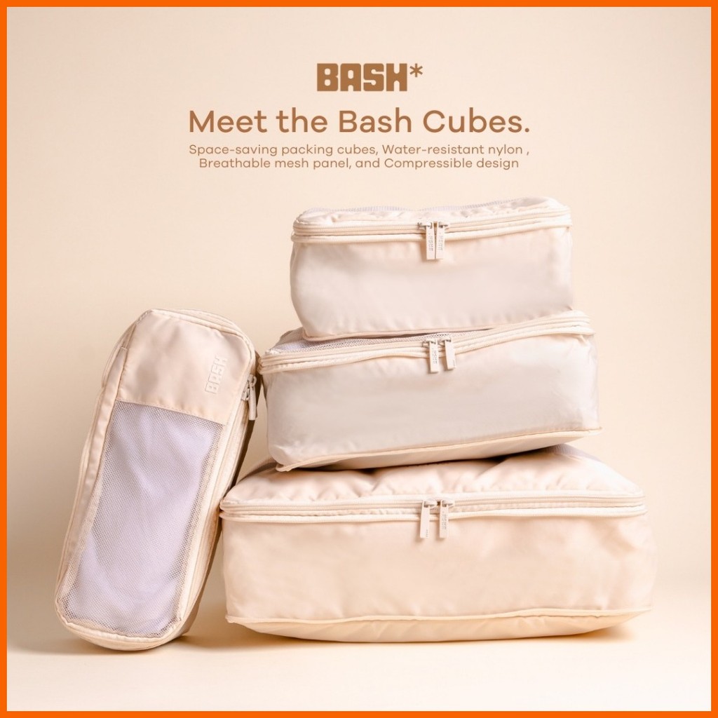 BASH Cubes in Cream (S, M, L and XL) | Shopee Philippines