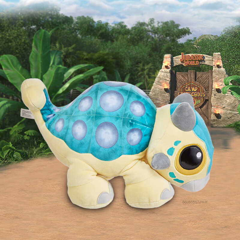 Feature Jurassic World Plush Ankylosaurus Bumpy Baby Dinosaur Toy With ...
