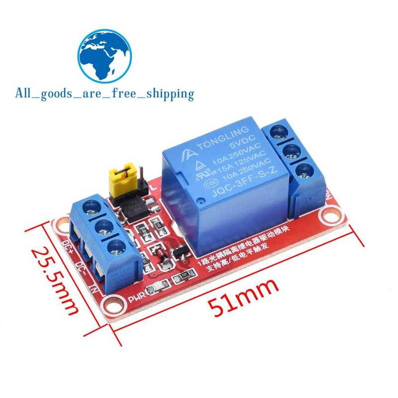 1 DIYTZT 2 4 6 8 Channel 5V 12V Relay Module Board Shield With ...