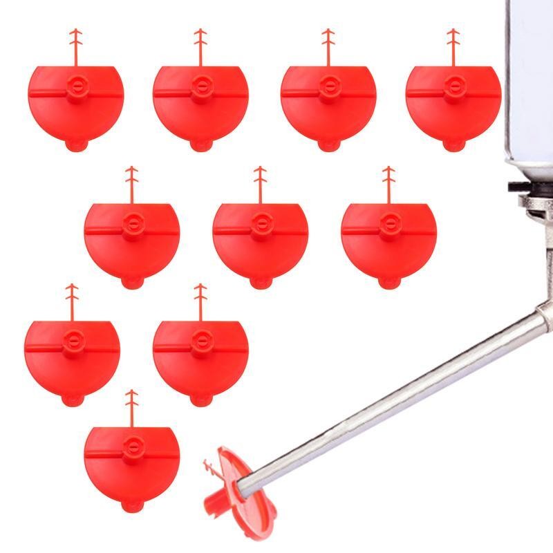 10X Flat Fan Nozzles Reusable Polyurethane Foam Glue Caulk Nozzle For ...