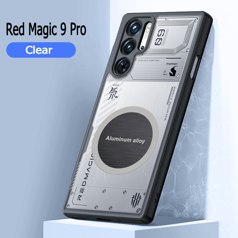 Casing For Red Magic 10 Pro Case Car Magnetic Heat Dissipation Airbag ...