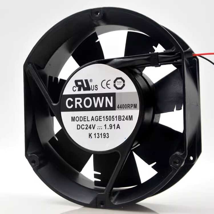 Orihinal Taiwan Crown 24V 17251 Ball DC Fan Na May High Airflow At ...
