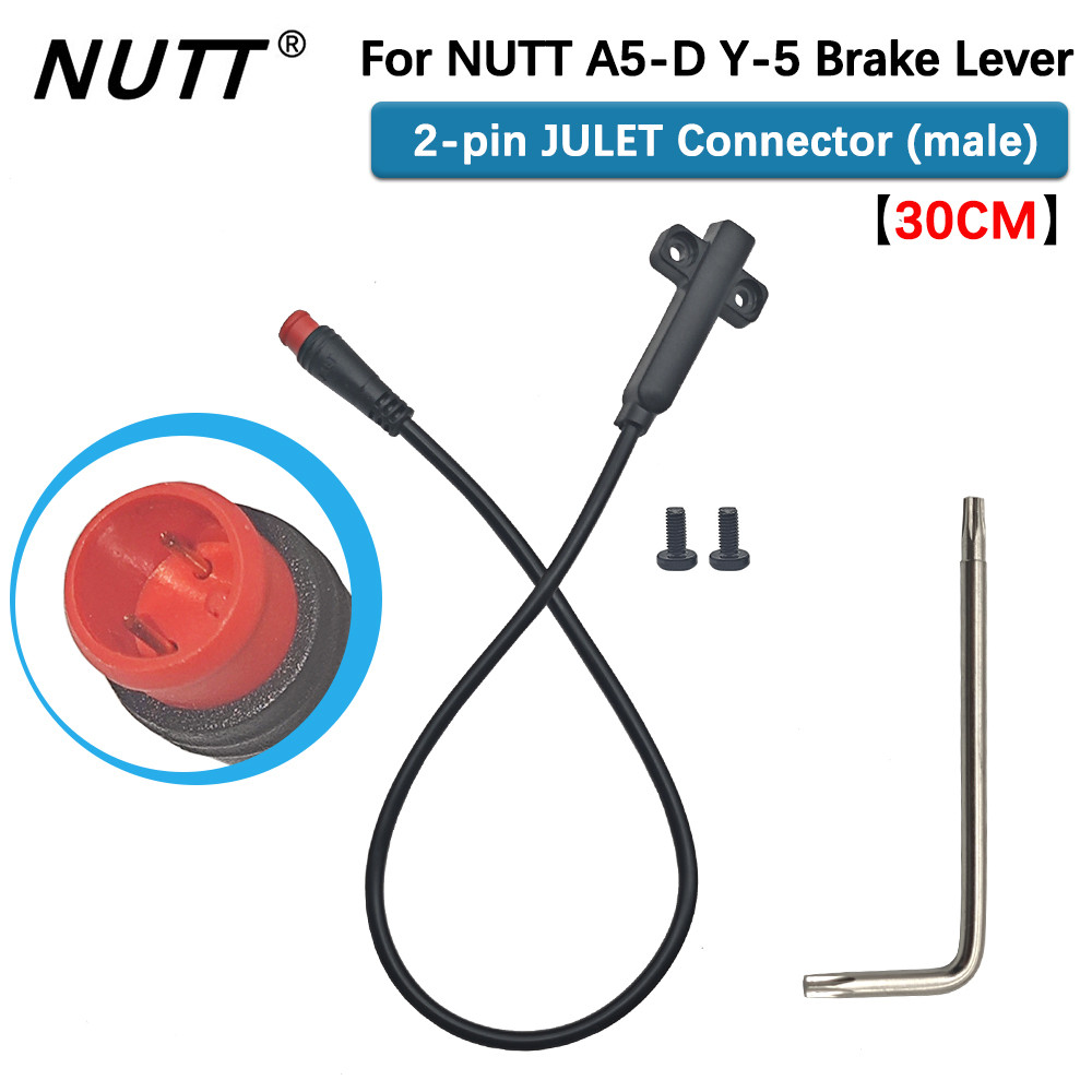 NUTT 3 B8a Magnetic Induction E Sensor 2-Pin JULET Connector Male 30Cm ...