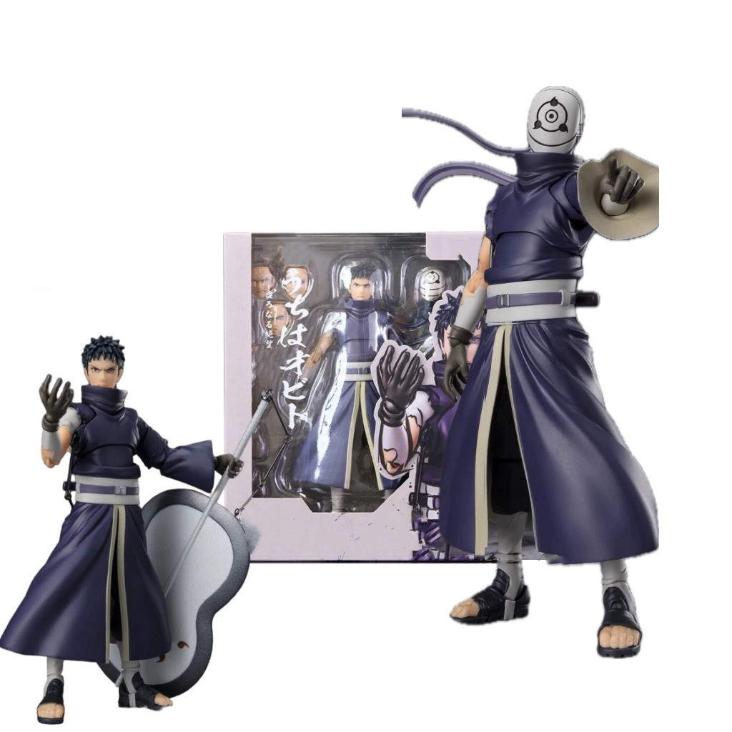 SHF Naruto Uchiha Obito Articulated Action Figure Model Toys | Shopee ...