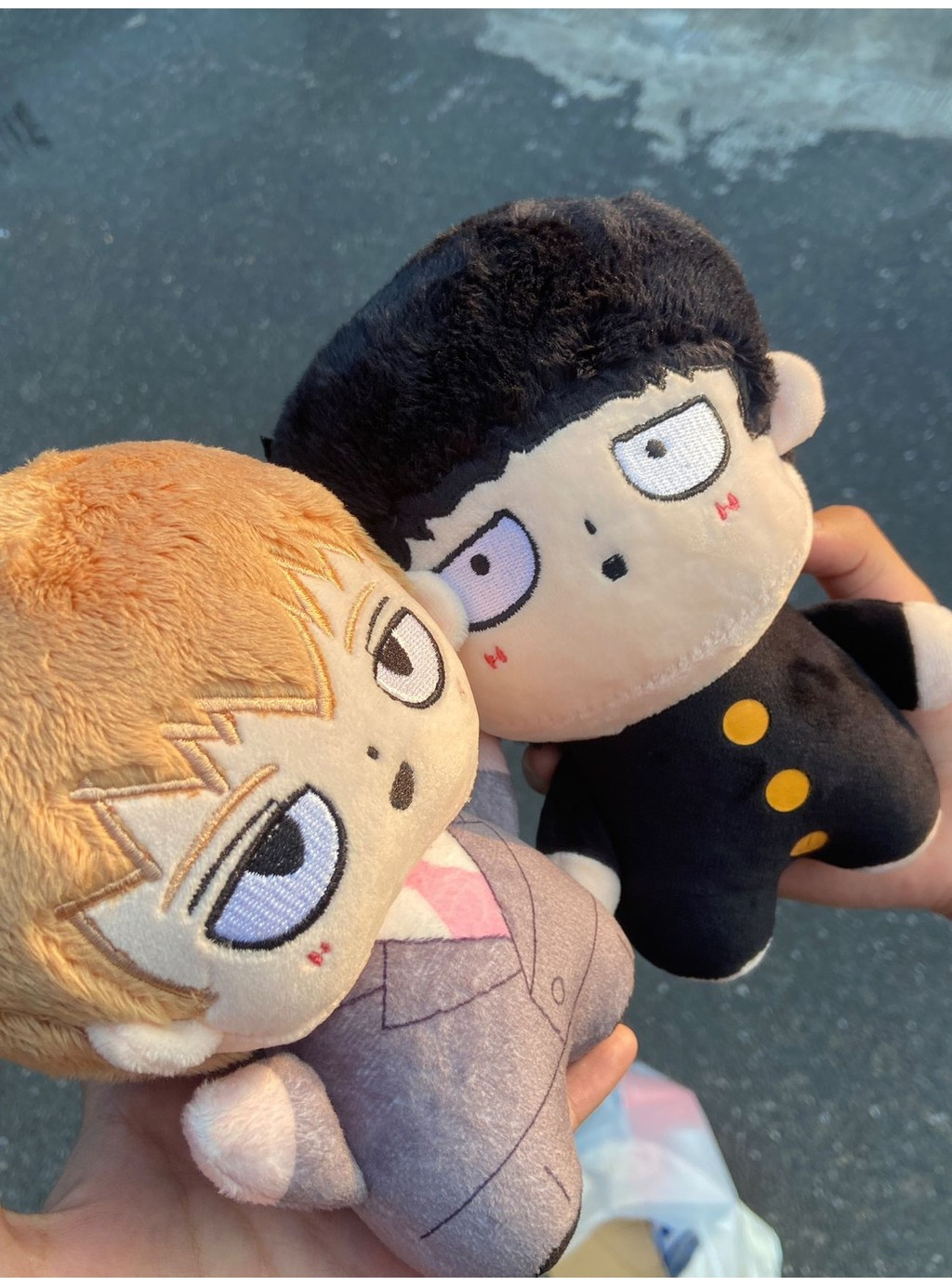 【Fast shipping】mob psycho 100 plush Kageyama Shigeo Reigen Arataka ...