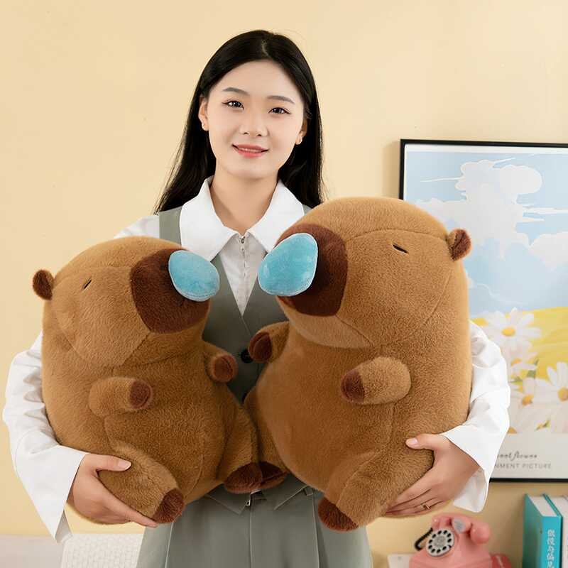 Cartoon 50Cm Snot Capybara Toy Kawaii Simulation Animal Cute Plush Soft ...