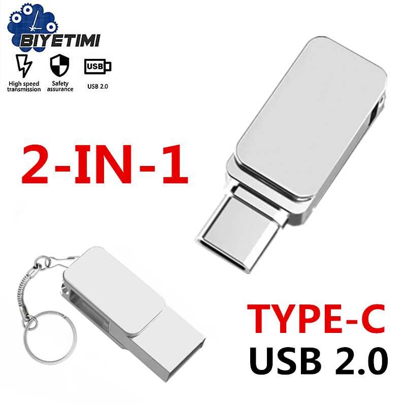 Mini NEW type c flash drive 128GB 64GB usb Type C Ultra Dual Memory ...