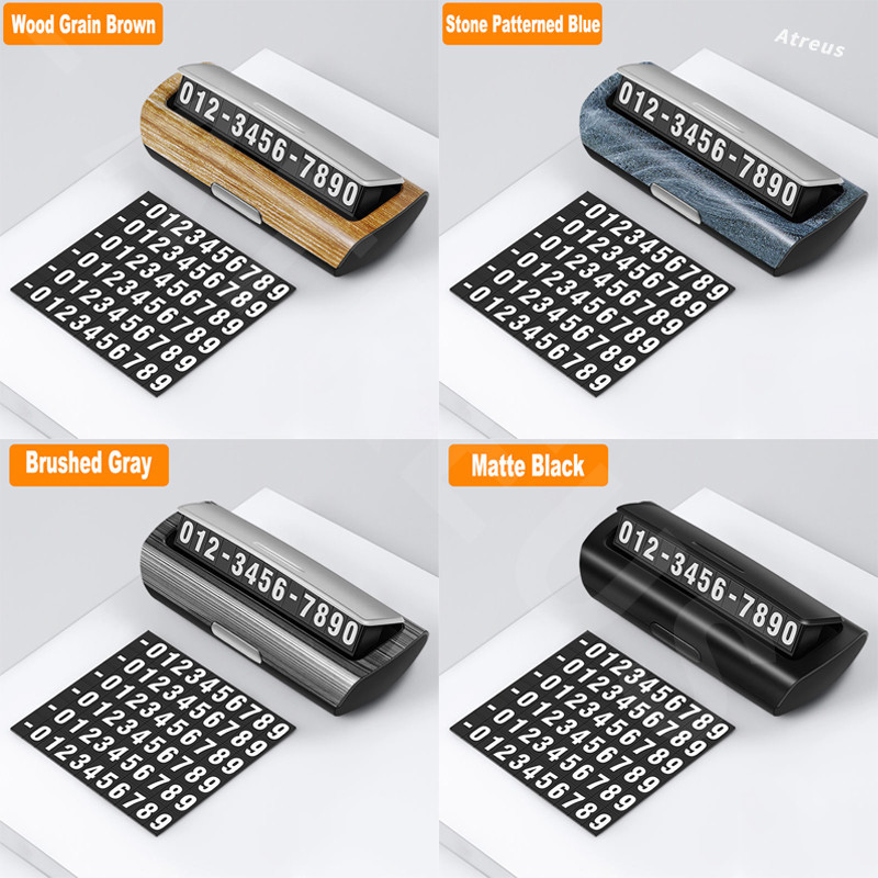 Chery Car Phone Number Display Luminous Plate Holder Car Temporary ...