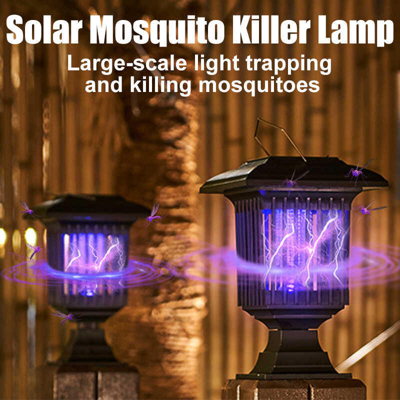 Killer Garden 4 16 Lamp Solar Power Electric Rainproonti Mosquito ...