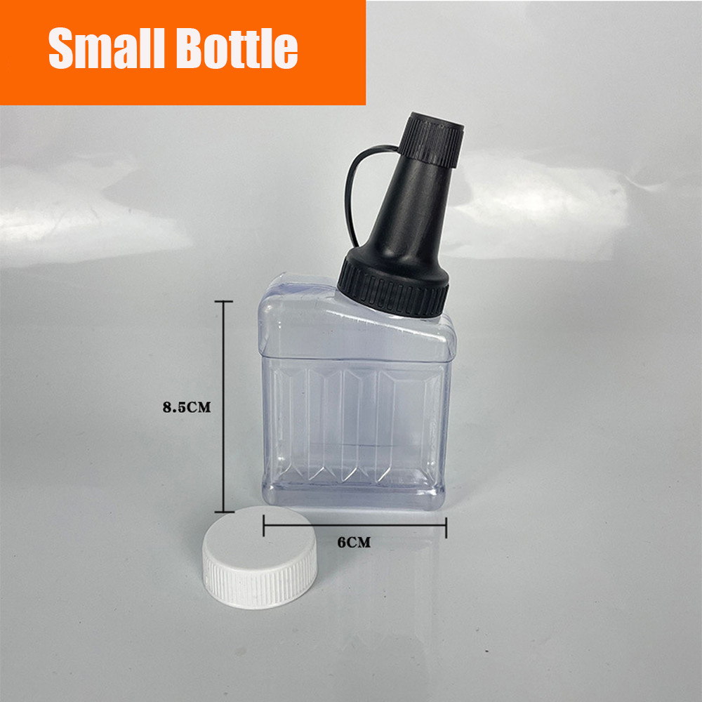 [Ready Stock]Plastic square bottle for gel blaster transparent bottle ...