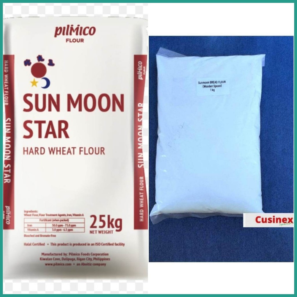 High Protein Sun Moon Star Bread Flour 1st class hard wheat 1kg ...