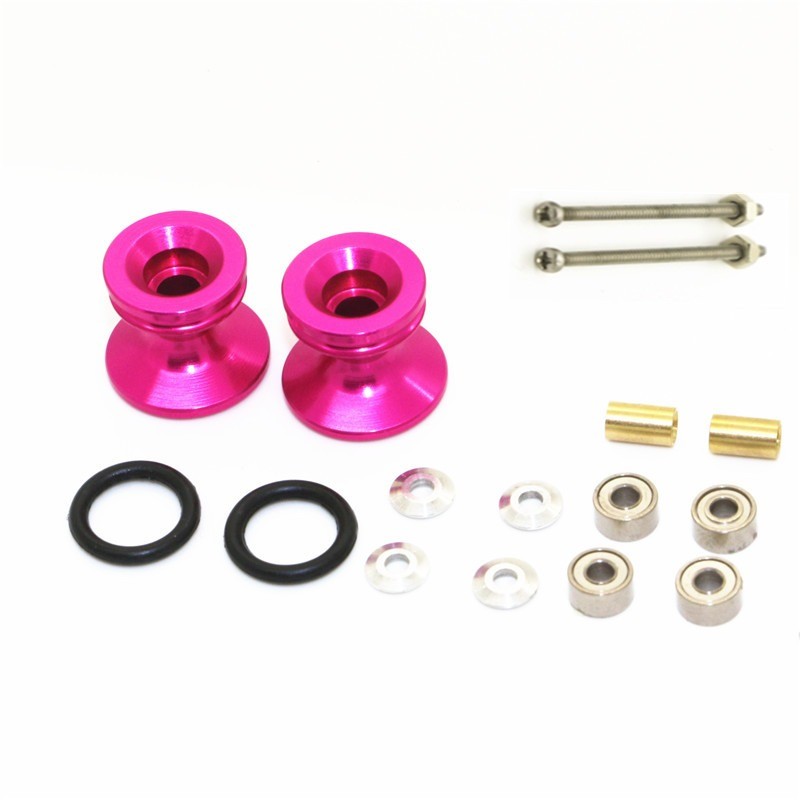 Double Aluminum Rollers w/Rubber Rings (13-12mm) Custom Parts For ...