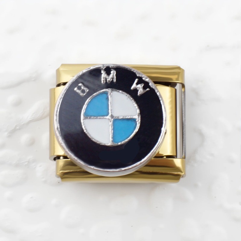 Italian Module Bracelet DIY Free Splicing Car Logo Italian Charm ...