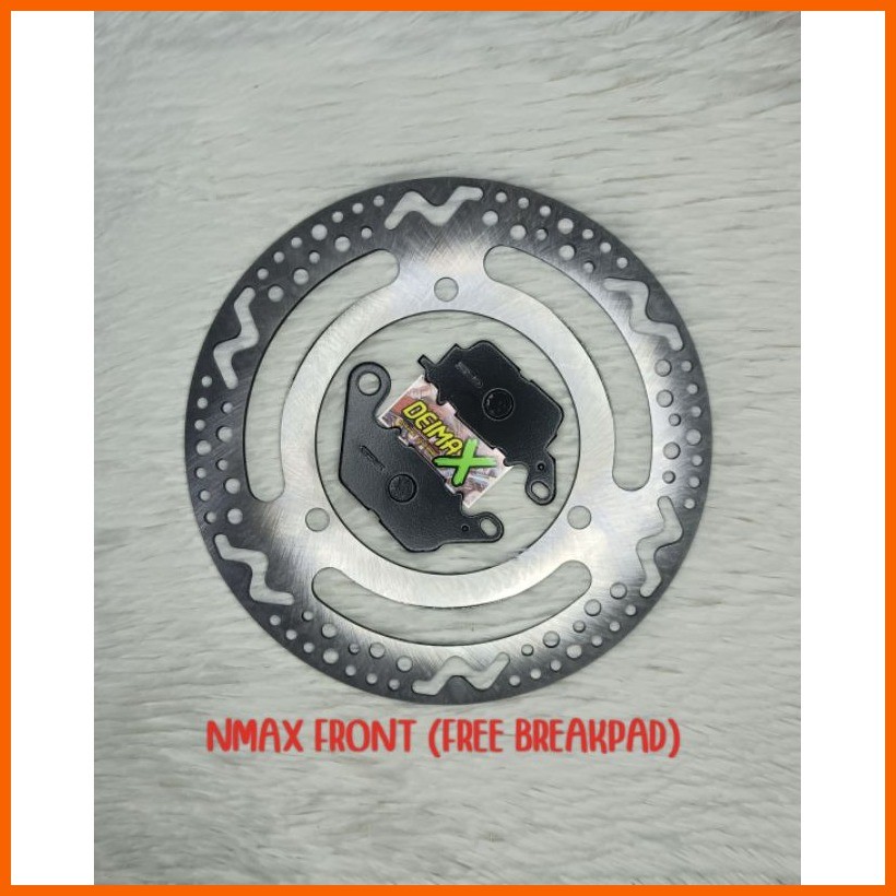 LIGHTEN DISC PLATE / THAI DISCPLATE ROTOR DISC FOR NMAX V1 / V2 AEROX ...