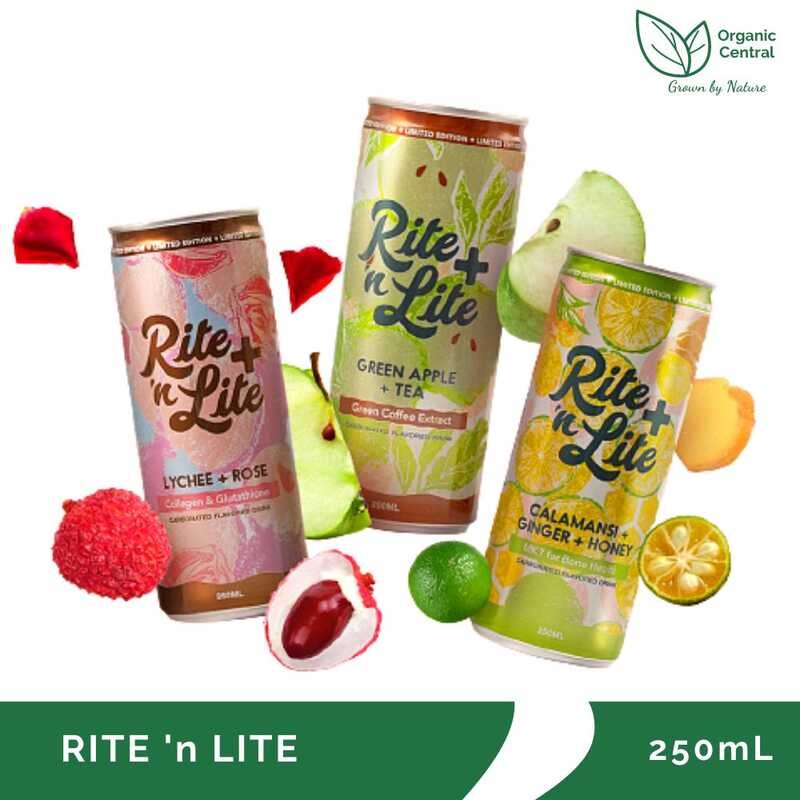 Rite 'N Lite Soda New Flavor 250Ml - No Carbs, Calories, Sugar | Shopee ...