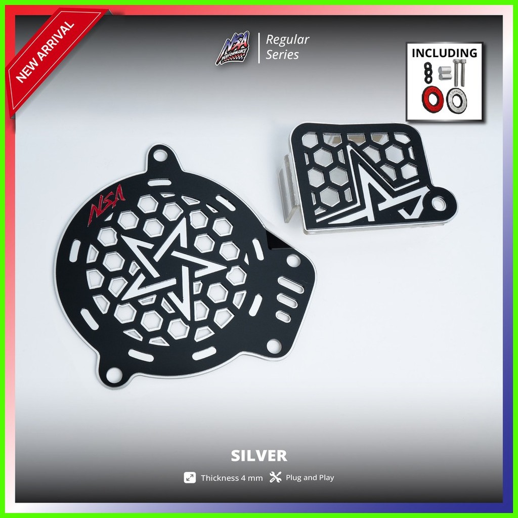 § ↓ CVT COVER ENGINE COVER STAR BLACK SERIES YAMAHA Nmax Aerox Yamaha ...