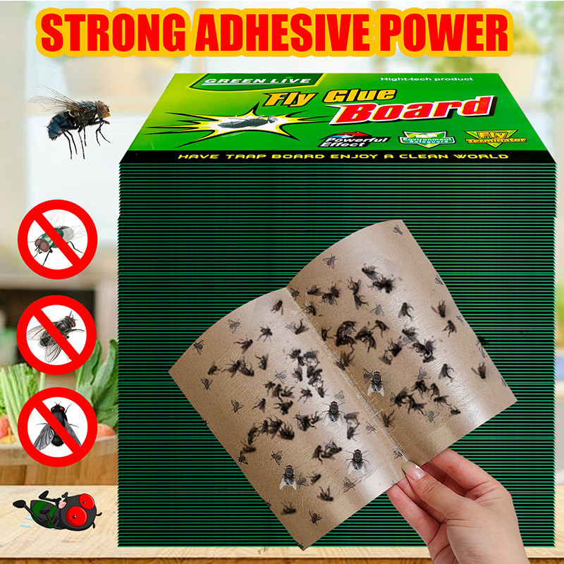 5/10/20Pcs Flying Insect Sticky Glue Traps/ Mosquitos Glue Board ...