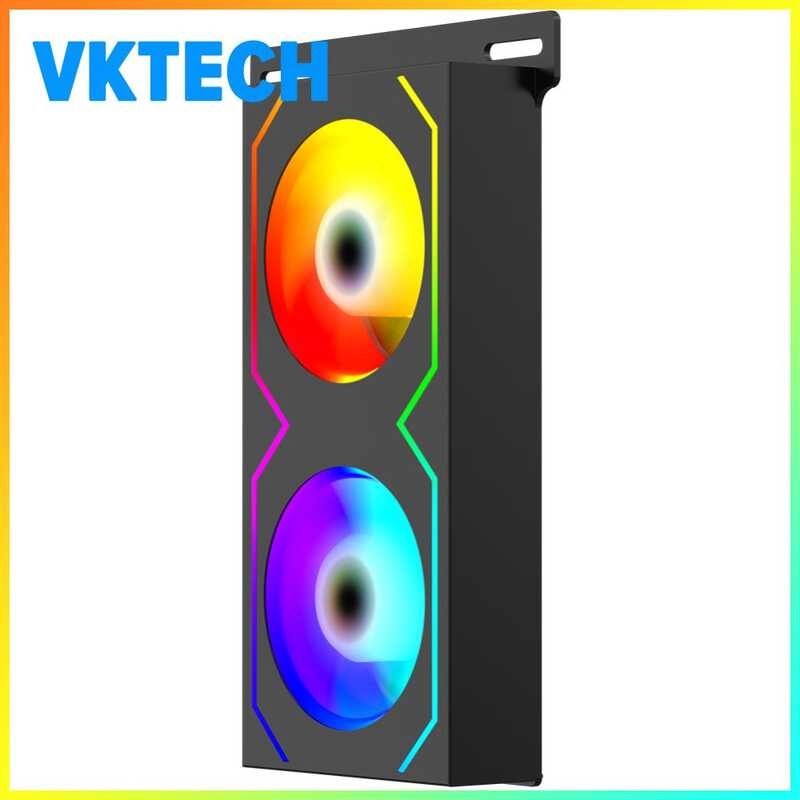 PC Radiator [Vech] 4Pin Pwm/5V 3Pin ARGB With Dual 5020 Fans RAM Memory ...