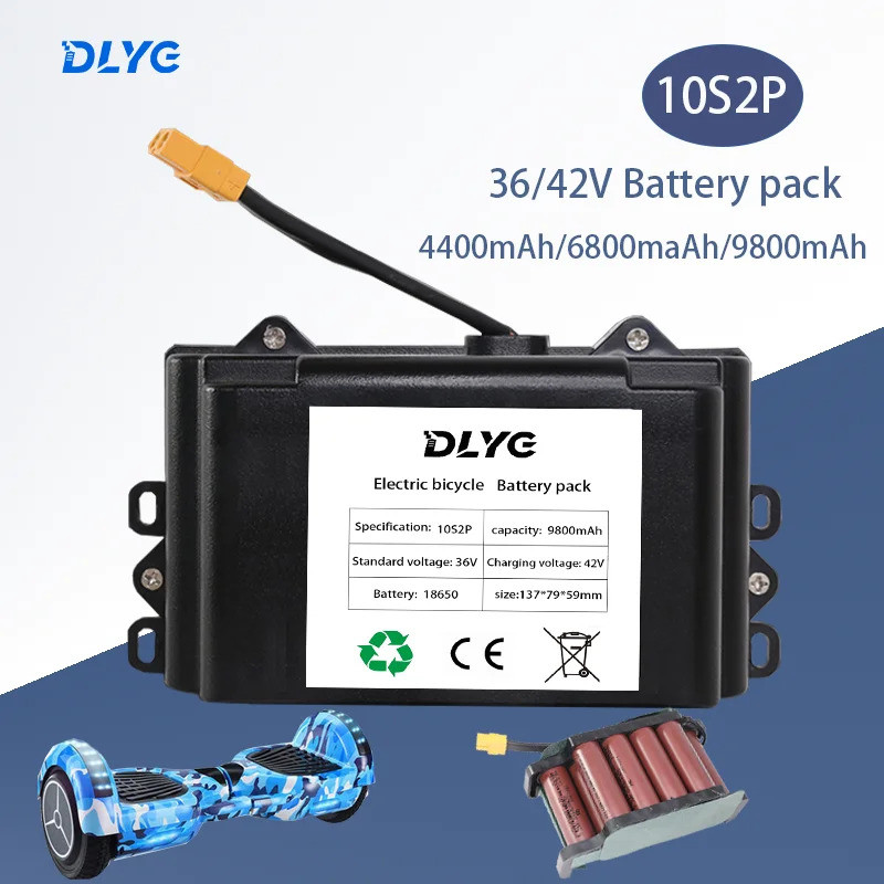 D92 36V 3 Lithium Pack10s2pfor Two Wheel Electric Scooter Battery ...