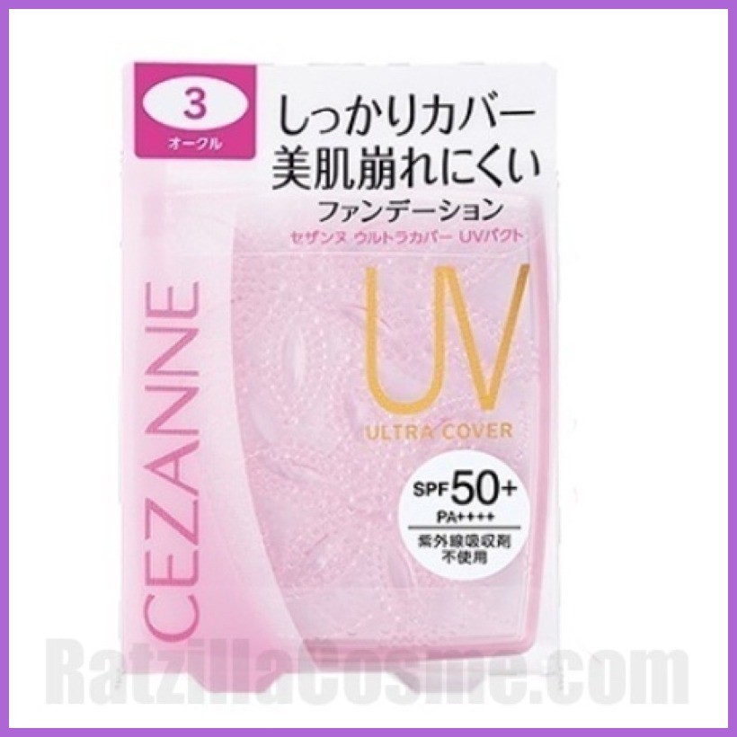 Cezanne UV Ultra Cover Foundation SPF50 made in Japan | Shopee Philippines