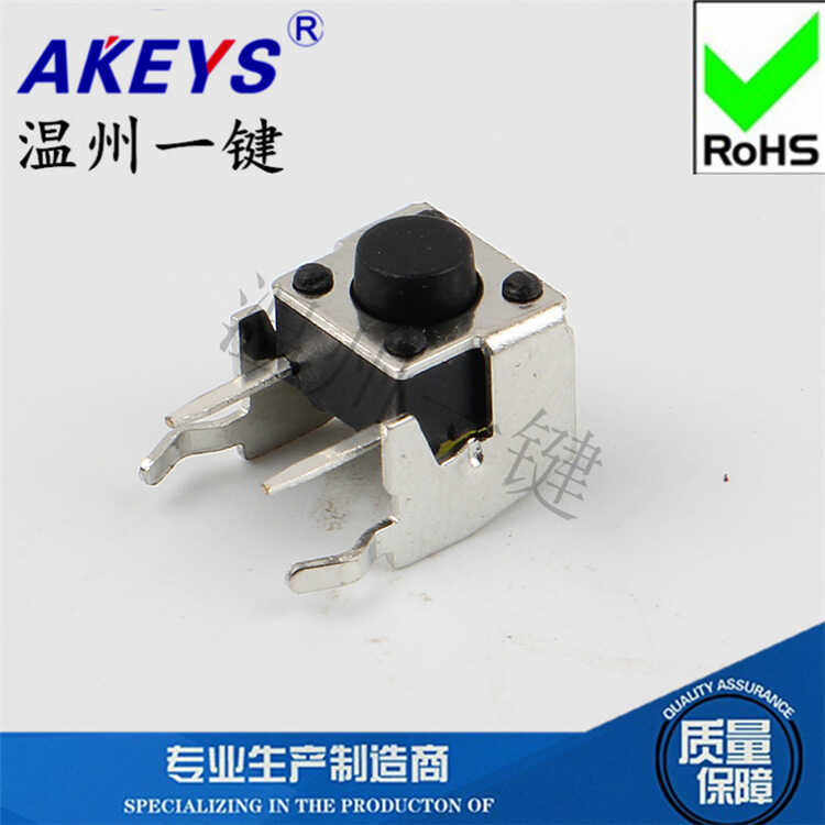 TS-D009 high-quality copper foot touch button micro switch 2-pin side ...
