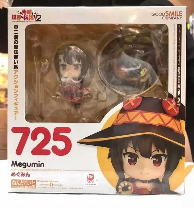 SK Megumin 725 Aqua 630 Joint Movable Anime Action Model Collection ...