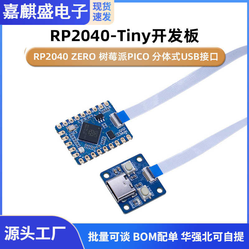 RP2040 Tiny Development Board RP2040 ZERO Raspberry Pi PICO Split USB Interface | Shopee Philippines