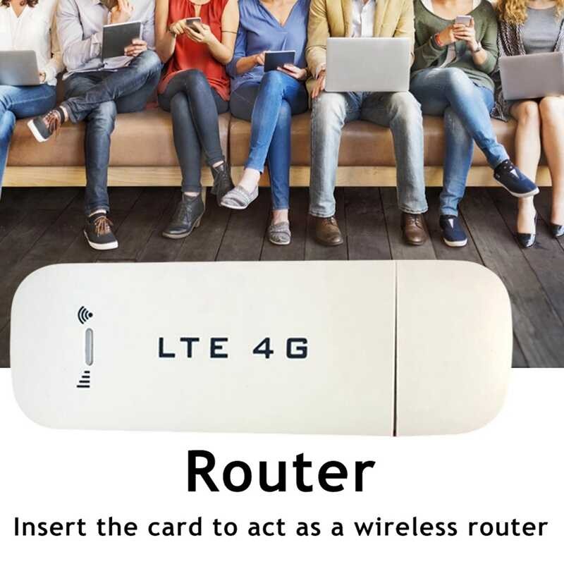 150Mbps Router Portable 4G LTE USB Dongle Wifi Modem Network Adapter ...