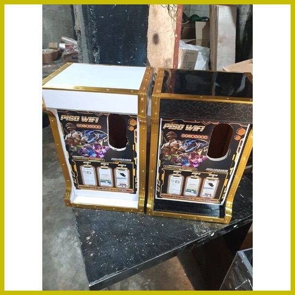 PISOWIFI VENDO BOX (with key lock and Free sticker) | Shopee Philippines